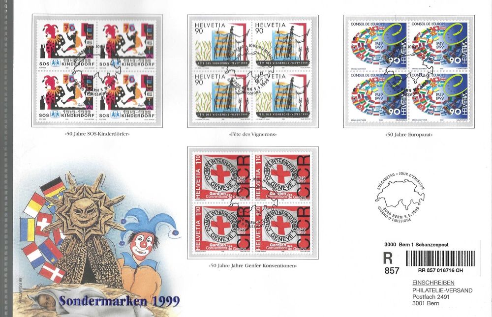 CH Viererblock | Kaufen auf Ricardo