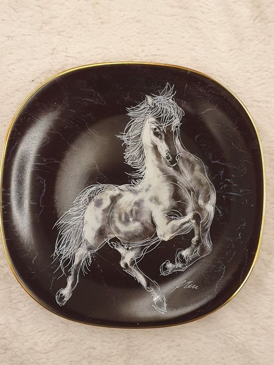 Hans Erni Teller Dynamische Pferde | Kaufen auf Ricardo