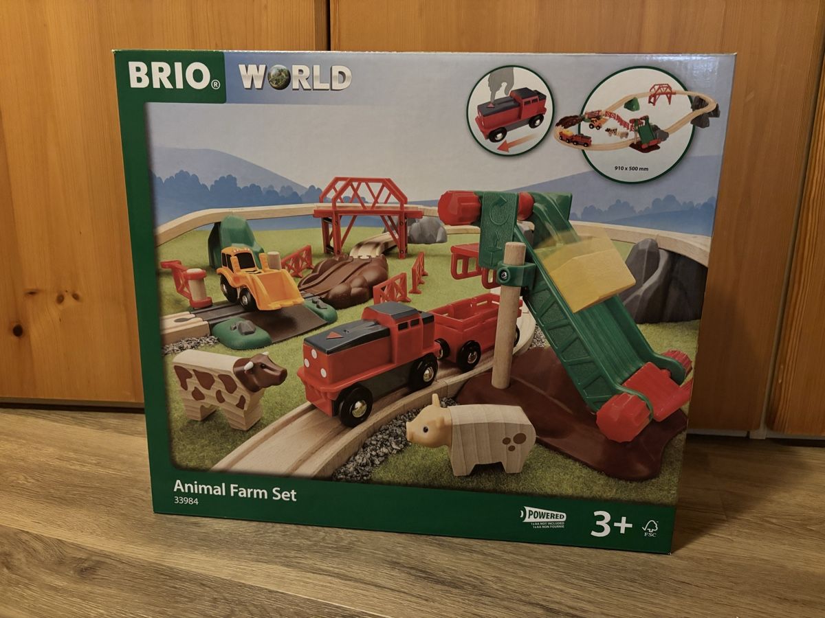 Brio „grosses Bauernhof-Set“ (Animal Farm Set 33984) (Neu und ...