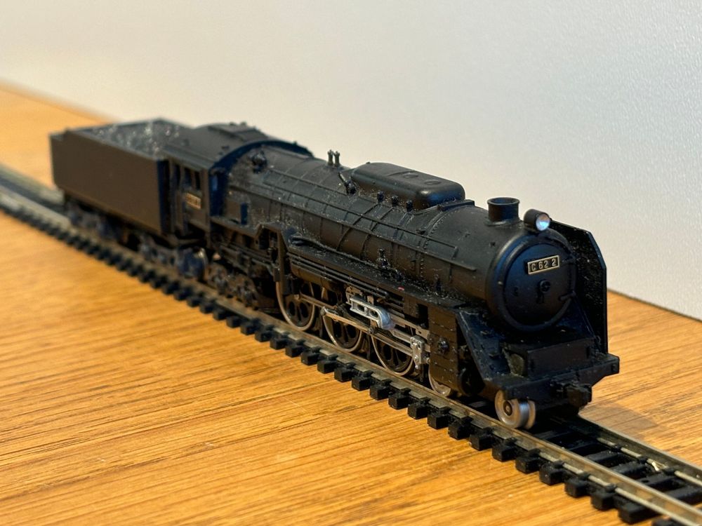 a181: Dampflokomotive C 62 2, Kato, analog (Spur N) (Gebraucht) in Birsfelden für CHF 48 – mit ...