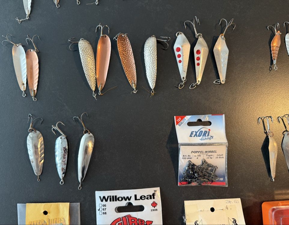 Angelköder Set, diverse Marken ca. 50 Stück (Gebraucht) in Thun für CHF 20 – mit Lieferung auf ...