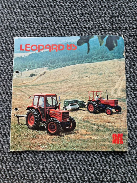Original Prospekt SAME Traktor Leopard 85 | Kaufen auf Ricardo