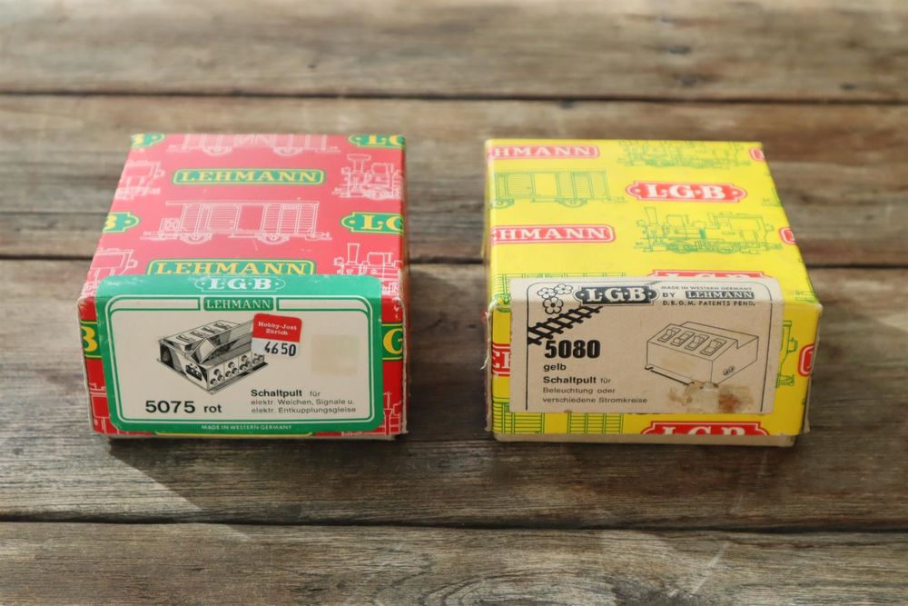 LGB 2 x Schaltpult - 5075 + 5080 | Kaufen auf Ricardo