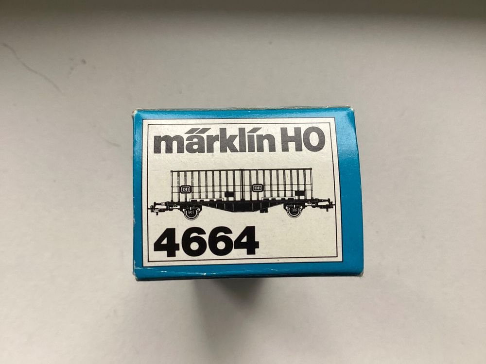 Märklin 4664.2 - Containerwagen der DB. Epoche IV (Neu und ...