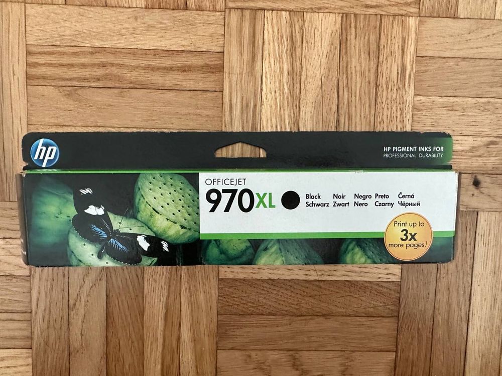HP Druckerpatrone 970 XL Schwarz | Kaufen auf Ricardo