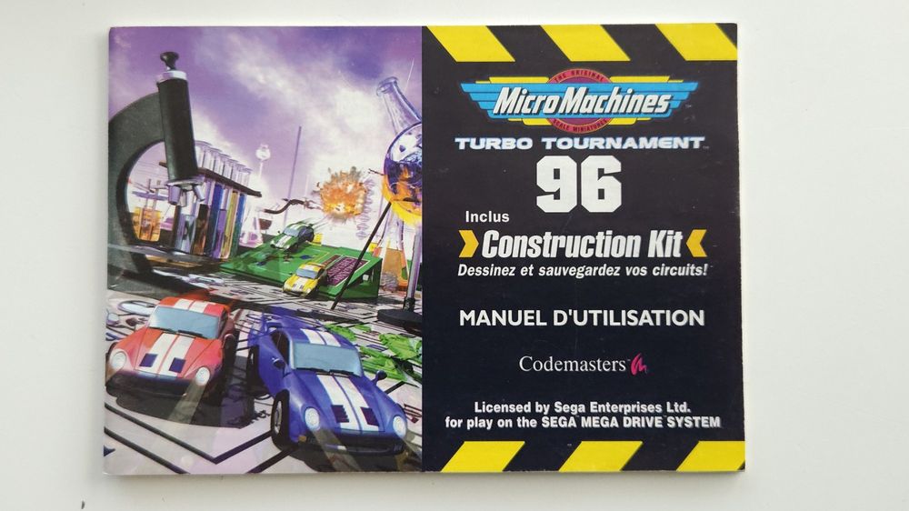 MicroMachines Turo Tournament 96 - Anleitung Game Gear (Gebraucht) in ...
