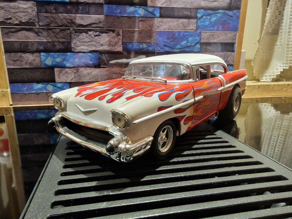 57'Chevrolet Bel Air Custom Hot Rod 1:18 | Kaufen auf Ricardo