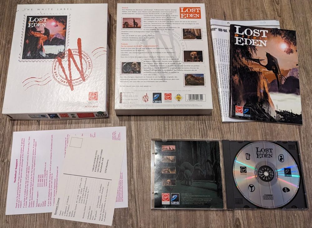 Lost in Eden 1995 Ms-Dos Big Box (Gebraucht) in Bad Ragaz für CHF 17 ...