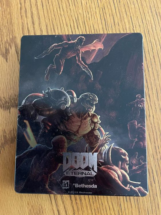 Doom Eternal Game Steelbook Hülle (Leer) (Neu und originalverpackt) in ...