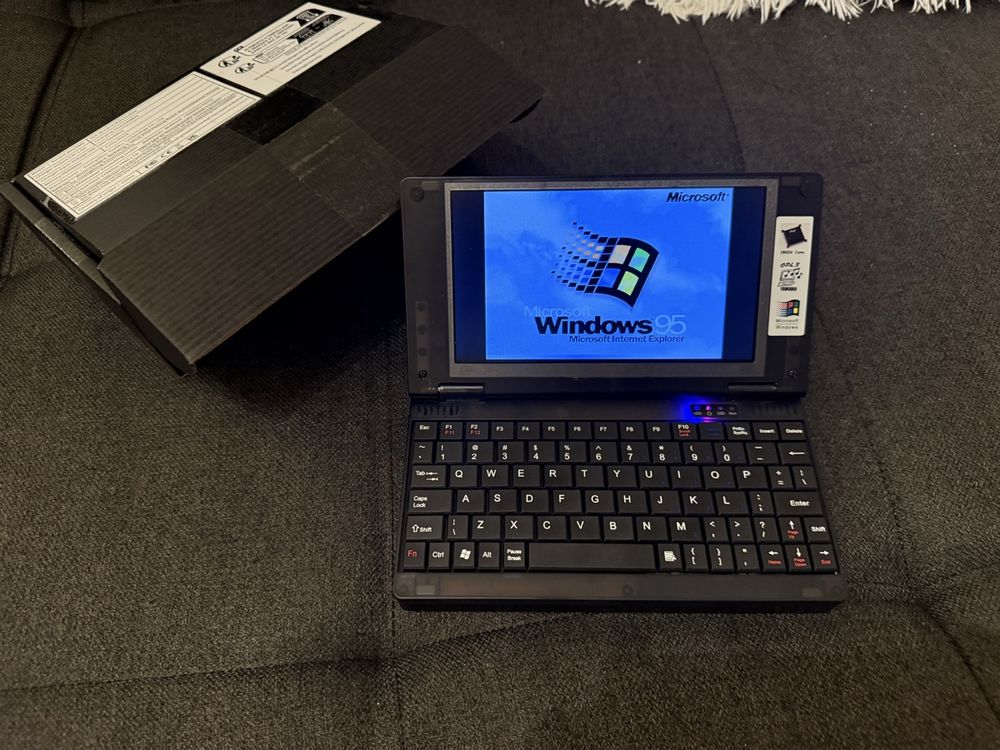 Mini PC Pocket386 Windows 95 Retro Vintage (Neu (gemäss Beschreibung ...