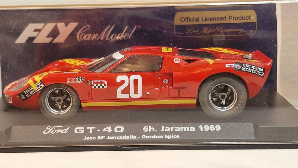 FLY Car Model Ford GT-40 6h. Jarama1969 Jose M° Juncadella (Neu und ...