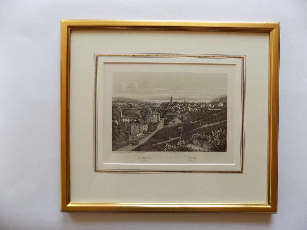 Bienne Biel Goldrahmen (Gebraucht) in Risch für CHF 165 – mit Lieferung auf Ricardo kaufen