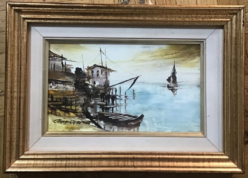 See Landschaft Gemälde Unleserlich Signiert (Gebraucht) in Root für CHF 5 – mit Lieferung auf ...