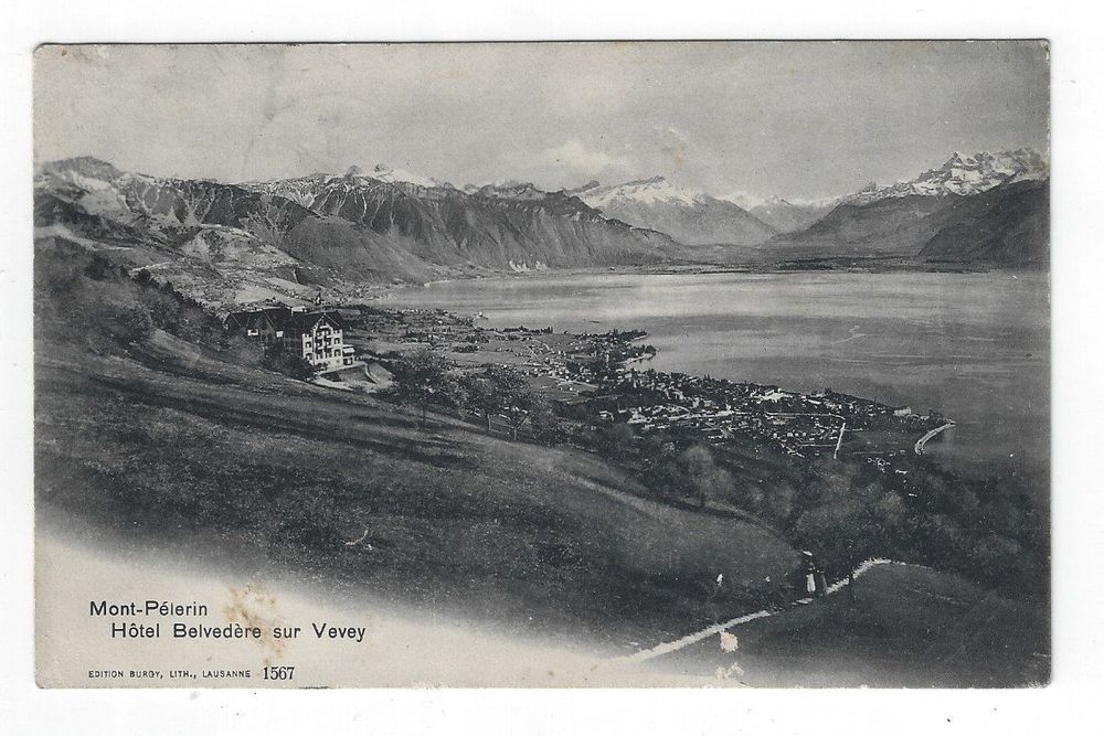 MONT PÉLERIN (Vevey) Hôtel Belvedère, 1906 | Kaufen auf Ricardo