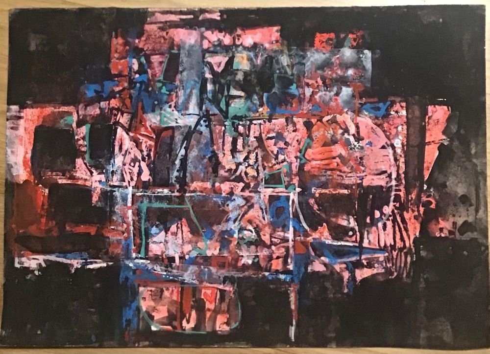 André BRECHET (19211993) Mischtecknik (Gebraucht) in Root für CHF 10 – mit Lieferung auf Ricardo ...