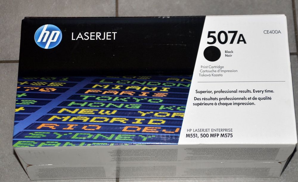 HP Laserjet 507A CE400A Toner | Kaufen auf Ricardo