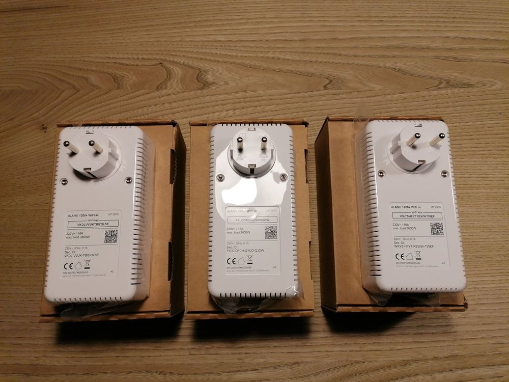3 Devolo dLan 1200+ WiFi ac Adapter Schukostecker | Kaufen auf Ricardo