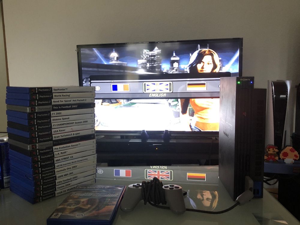 Playstation 2 inkl 20 Games 1 Kontroller | Kaufen auf Ricardo