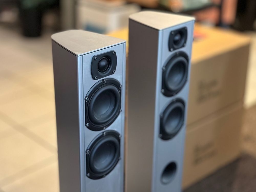 Piega TS 5 SwissMade Design-Lautsprecher mit Alugehäuse (Gebraucht) in ...