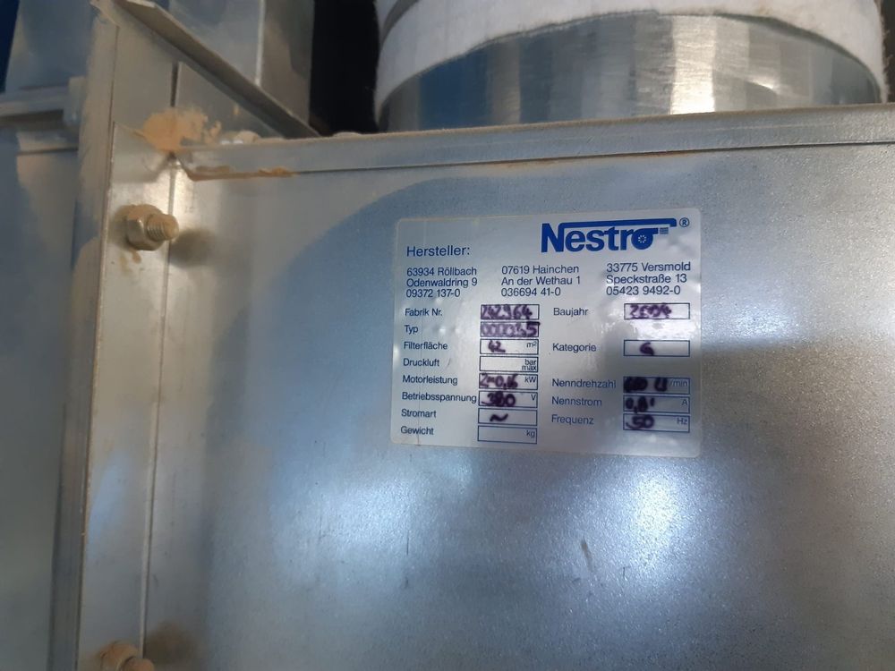 Nestro Absauganlage, Entstauber, Abzugsanlage (Gebraucht) in für CHF ...