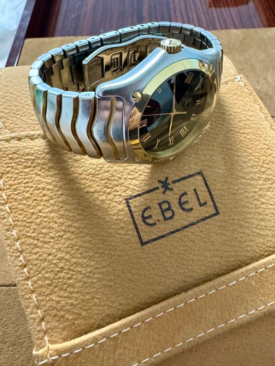 EBEL CLASSIC massiv 18 K 750 GOLD BEZEL Model E1187F41 (Gebraucht) in ...