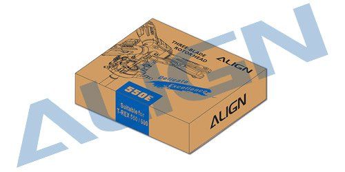 Align - 550E Three-Blade Rotor Head / H55H004XXT (Neu und ...