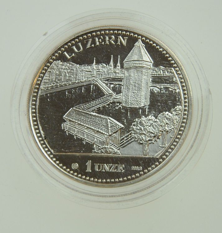 Schweiz 1 Unze Silber Schaffhausen 1996 | Kaufen auf Ricardo