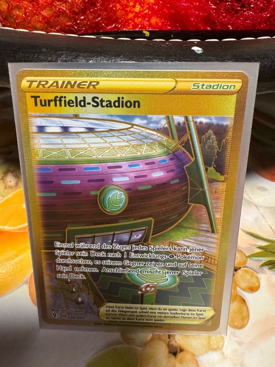 Turffield Stadion Trainer Karte Gold - Drachenwandel (Gebraucht) in für ...