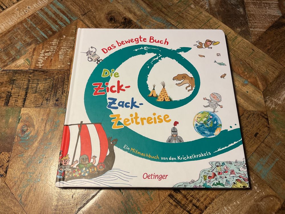 Das bewegte Buch - Die Zick-Zack-Zeitreise /Bilderbuch | Kaufen auf Ricardo