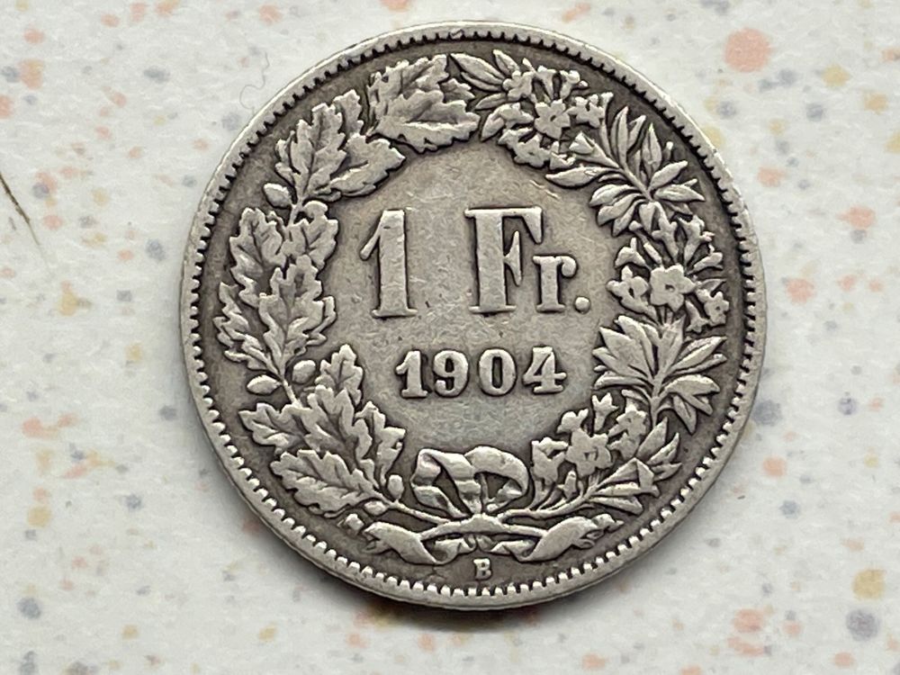 1904 1 Franken. sehr rar !! (Gebraucht) in Winterthur für CHF 3 – mit Lieferung auf Ricardo kaufen