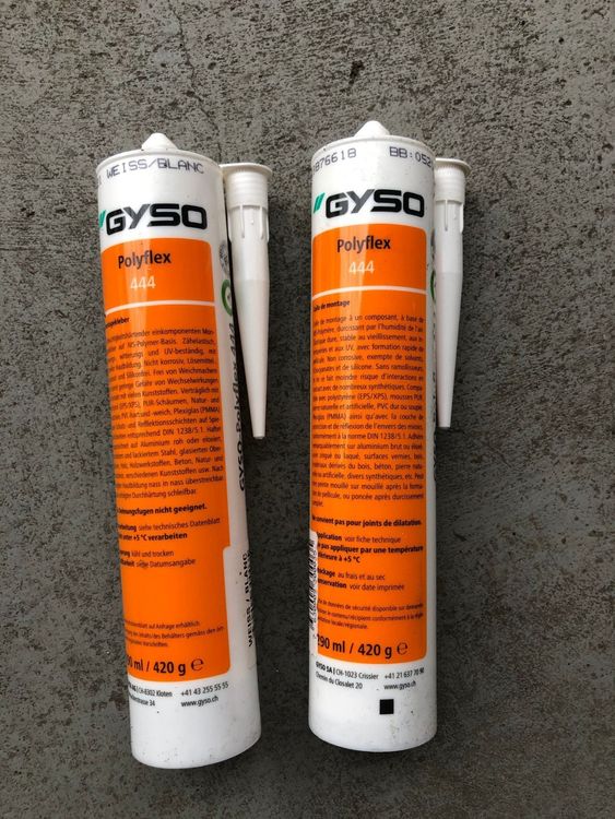 Gyso Polyflex 444 - Montage Kleber (Neu und originalverpackt) in ...