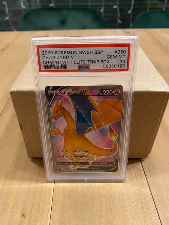 2020 POKEMON SWSH BSP CHARIZARD V CHAMPIONS PATH #50 PSA 10 (Neu ...