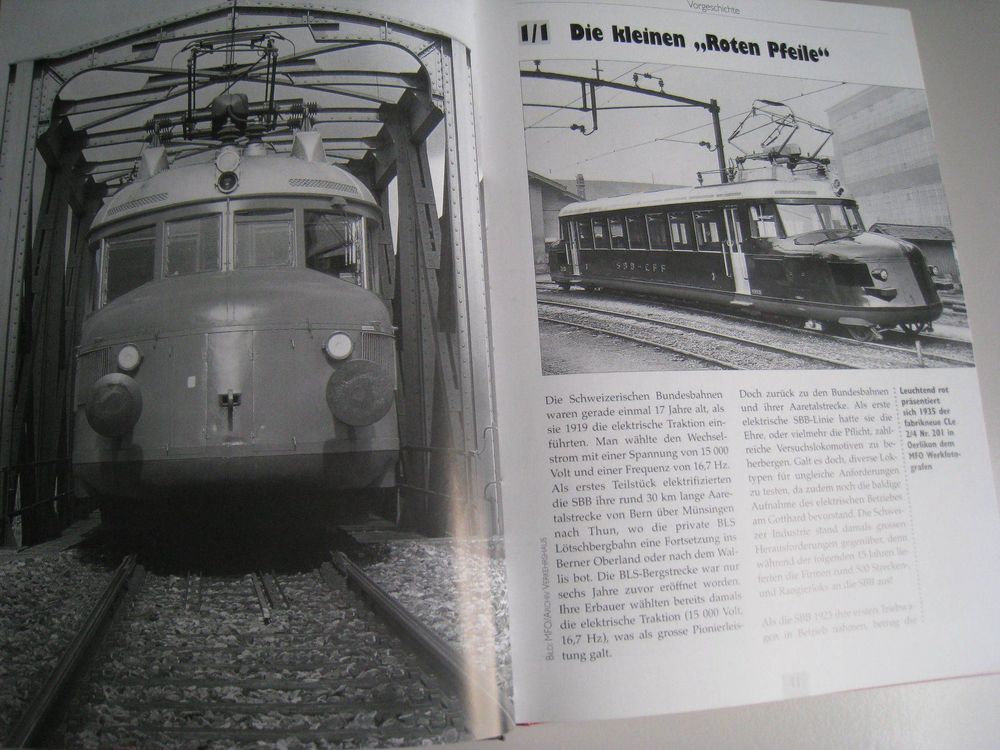 Rote Pfeile Legendäre Triebwagen der SBB, 2000 (Gebraucht) in Buchs ZH ...