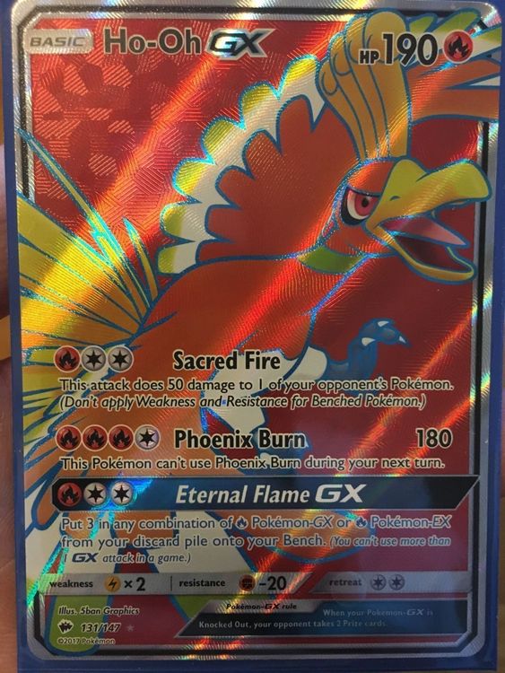 Pokemon Ho-Oh GX Full Art (Neu (gemäss Beschreibung)) in Root für CHF 7 ...