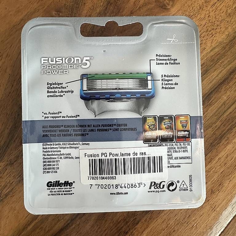 Lames Gillette Proglide 8 lames XL (Neuf avec emballage d'origine) à La ...