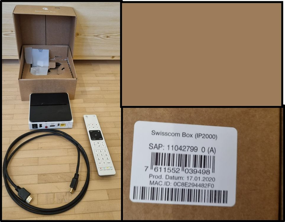 Swisscom Internetbox 3 + 4 Swisscomboxen IP2000 inkl.Zubehör (Gebraucht ...
