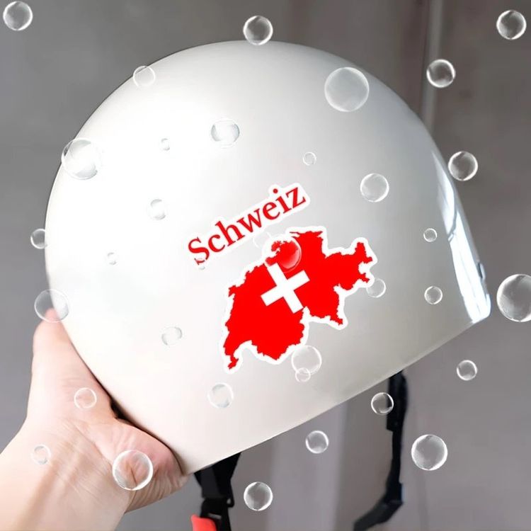 1 Stk. Aufkleber - Schweizer Landkarte Schweiz (Neu und ...