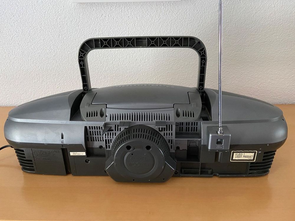 Panasonic Radio, Kassettenrecorder, AUX, Boombox RX- ED707 (Gebraucht ...