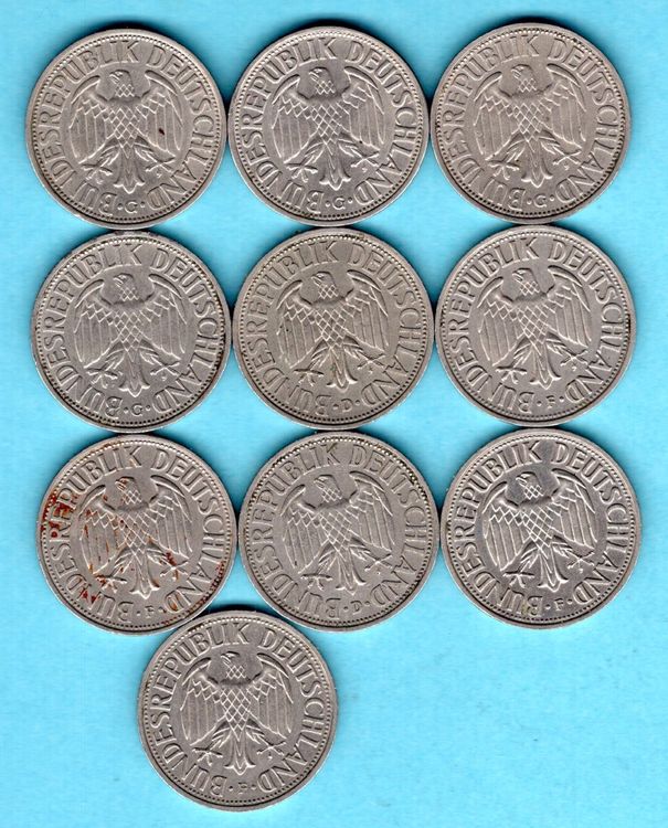 Germany coins 10 stück scarce | Kaufen auf Ricardo