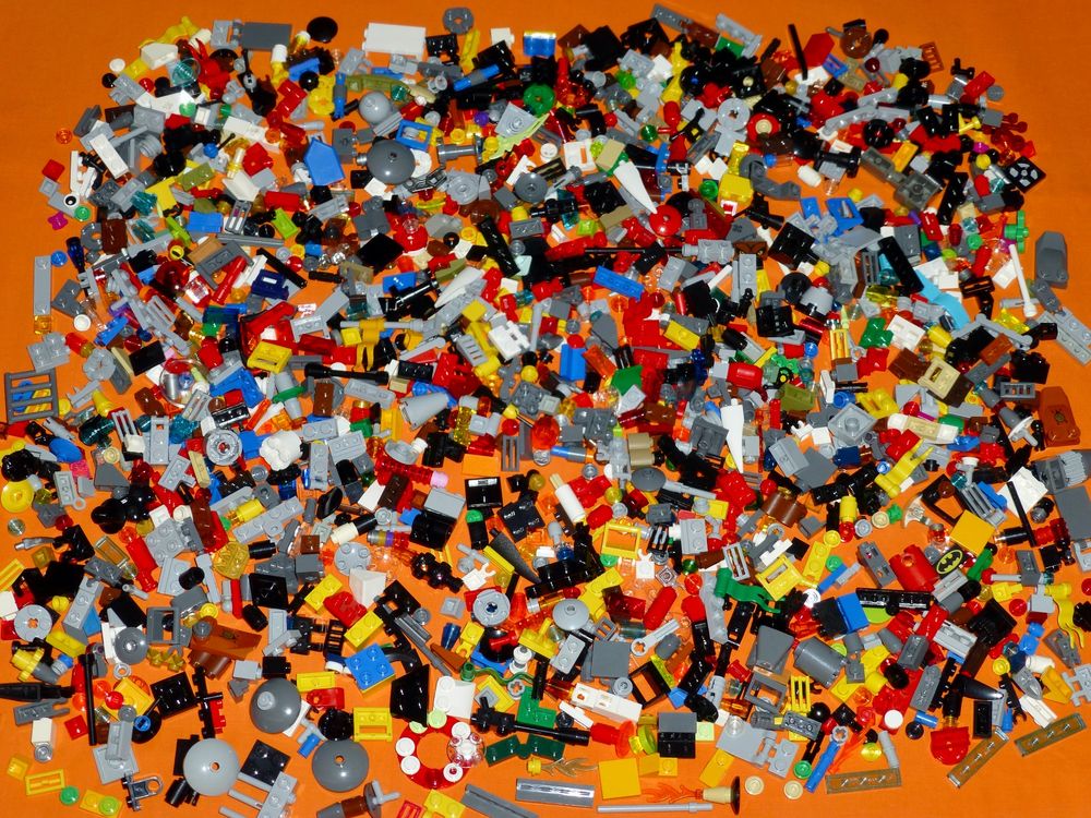 Lego / 600 Gramm bunt gemischte Kleinteile | Kaufen auf Ricardo