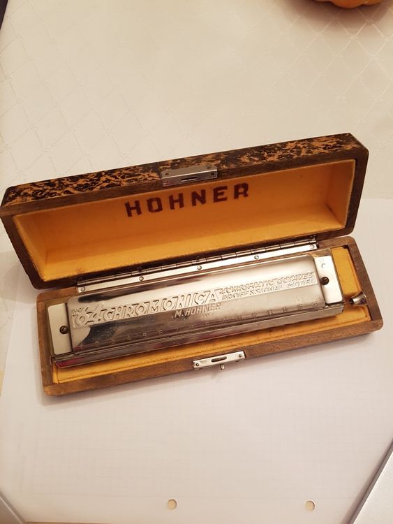 Hohner 64 Chromonica 4 Oktaves, Professional Model (Gebraucht) in ...