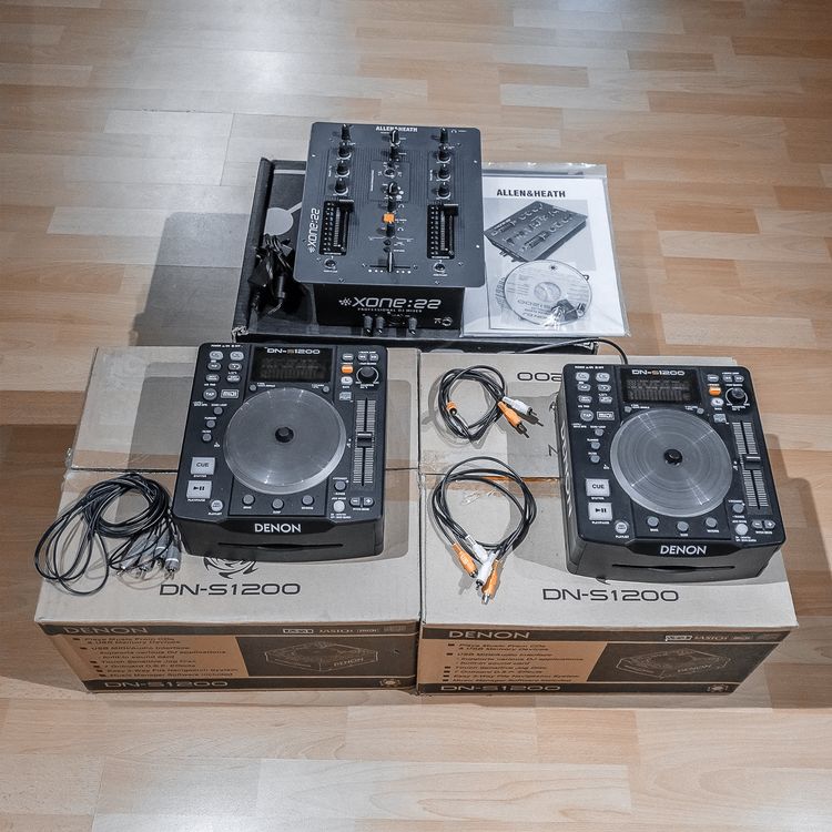 Denon DJ DNS-1200 (2) + Allen&Heath XONE:22 (Gebraucht) in Vevey für ...