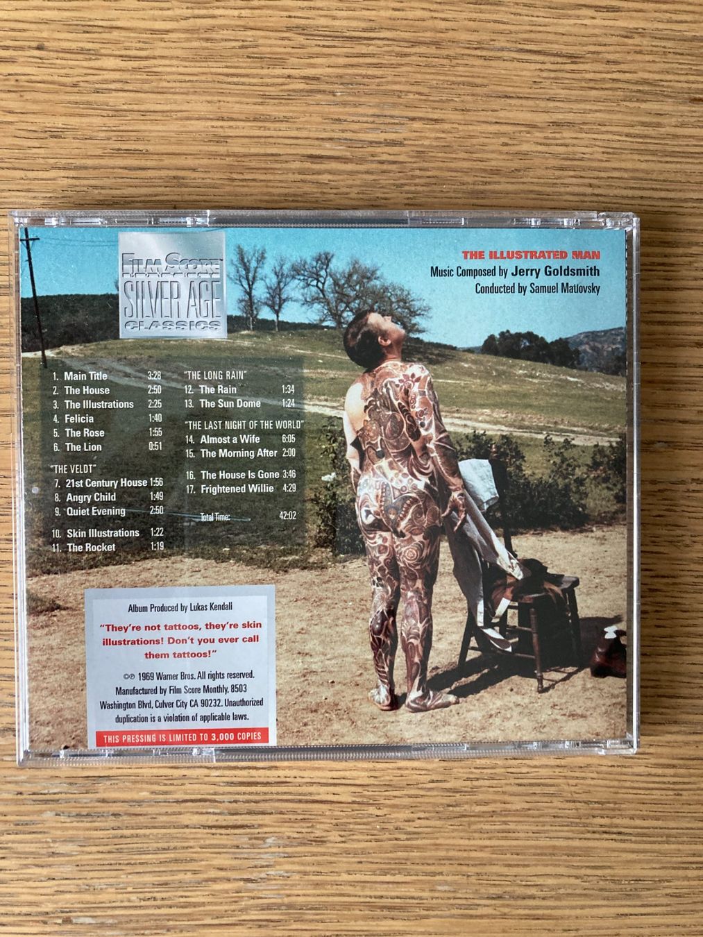 CD THE ILLUSTRATED MAN DE JERRY GOLDSMITH RARE (Gebraucht) in Geneve ...