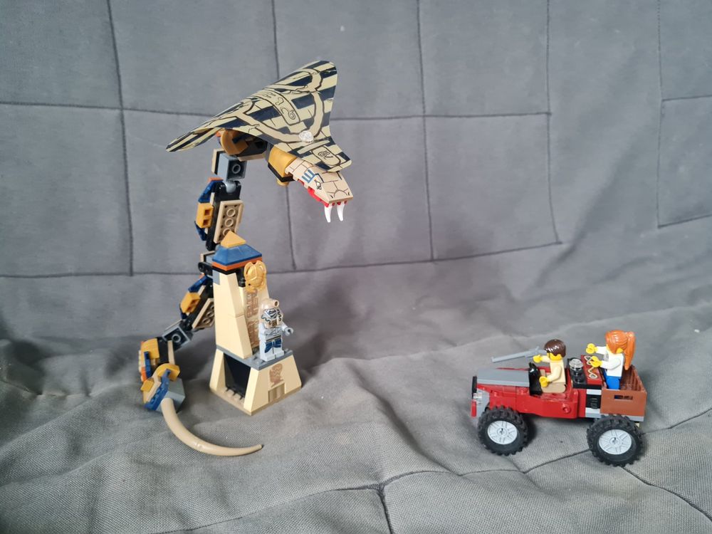 Lego 7325 Pharaoh's Quest Cursed Cobra Statue - Kobra Statue | Kaufen ...