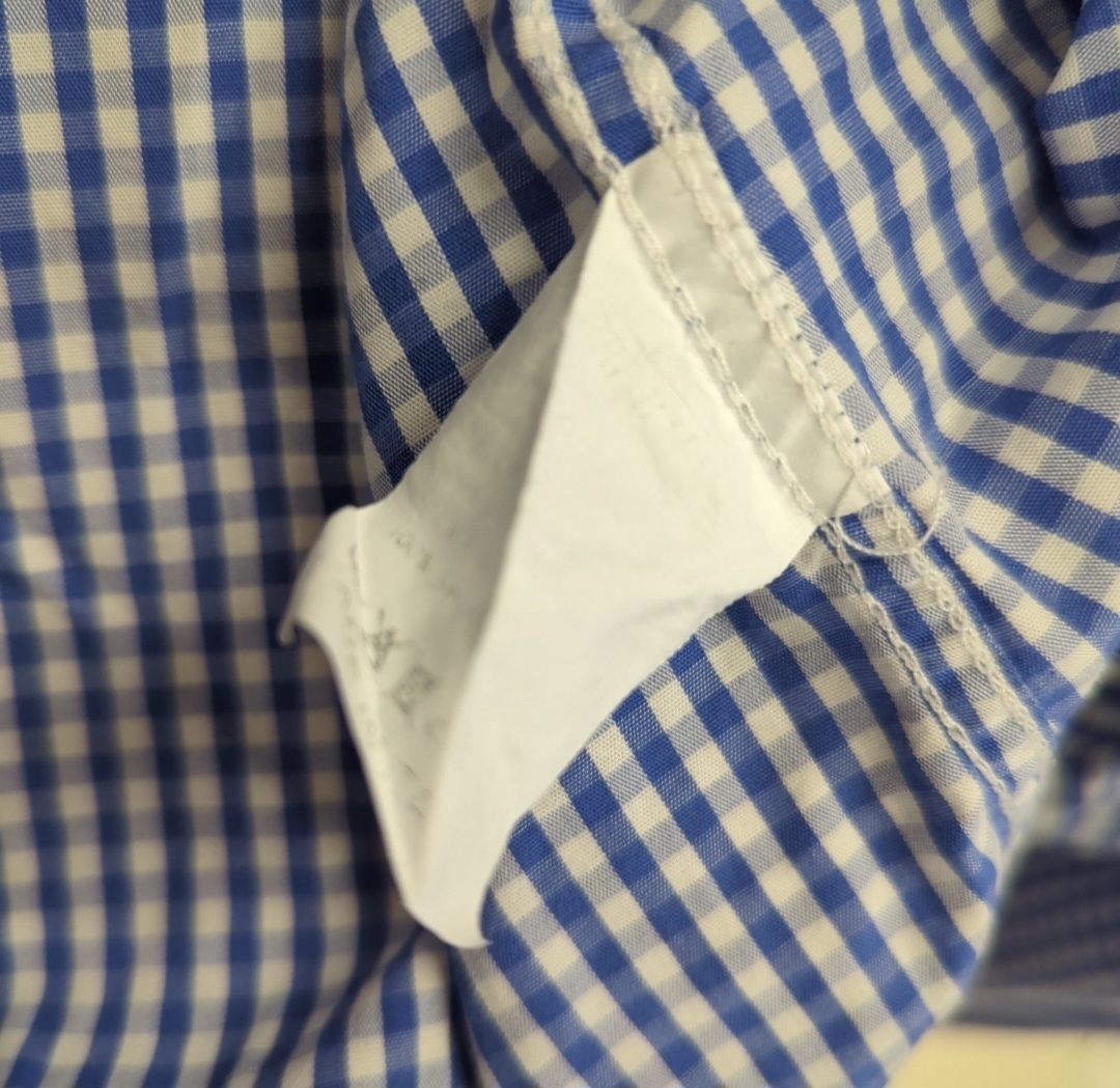 Chemise Pierre Balmain à carreaux bleus, Taille 40/15 ¾ (D'occasion) à ...