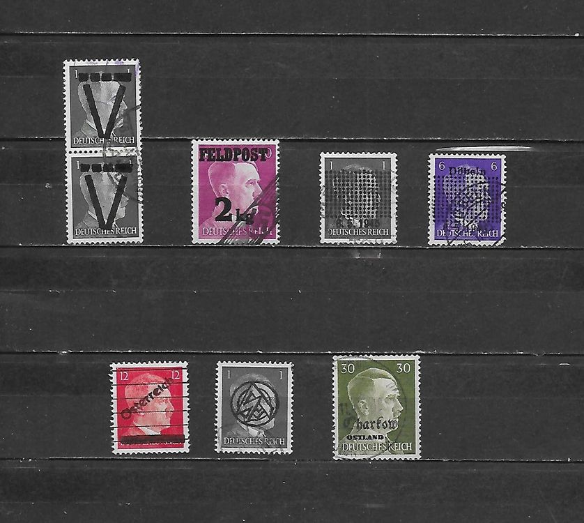 DR Hitler mit Aufdruck gestempelt | Kaufen auf Ricardo