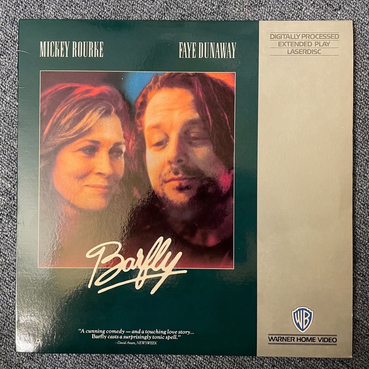 Mickey Rourke: BARFLY - LASER DISC - Englisch Orig. (Gebraucht) in ...