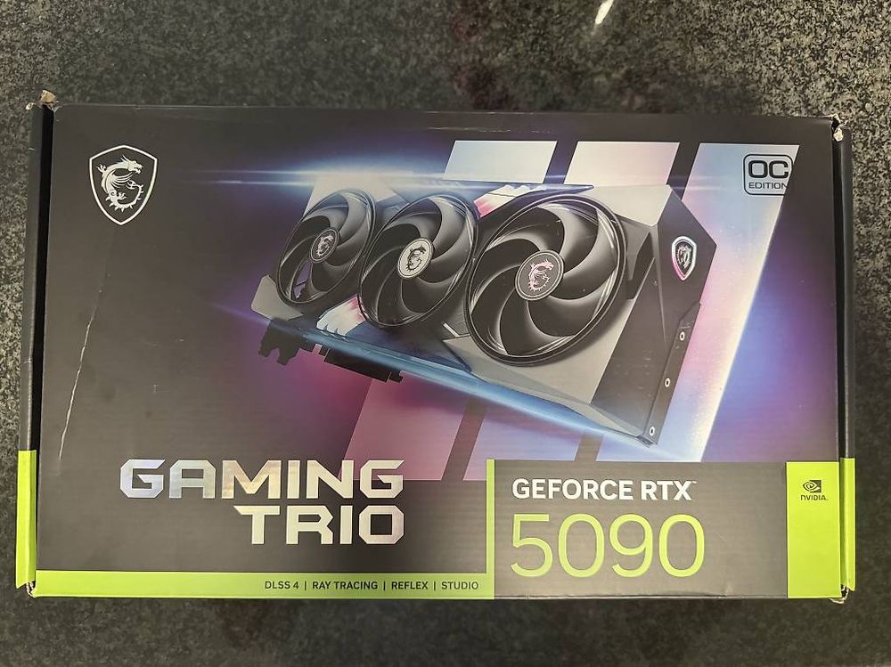 MSI GeForce RTX 5090 Gaming Trio OC neu, originalverpackt (Neu (gemäss ...