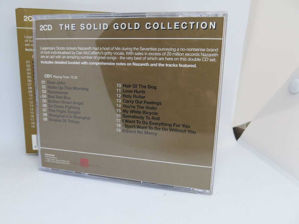 2 CD Set: Nazareth - The Solid Gold Collection (Gebraucht) in Ernetschwil für CHF 2 – mit ...
