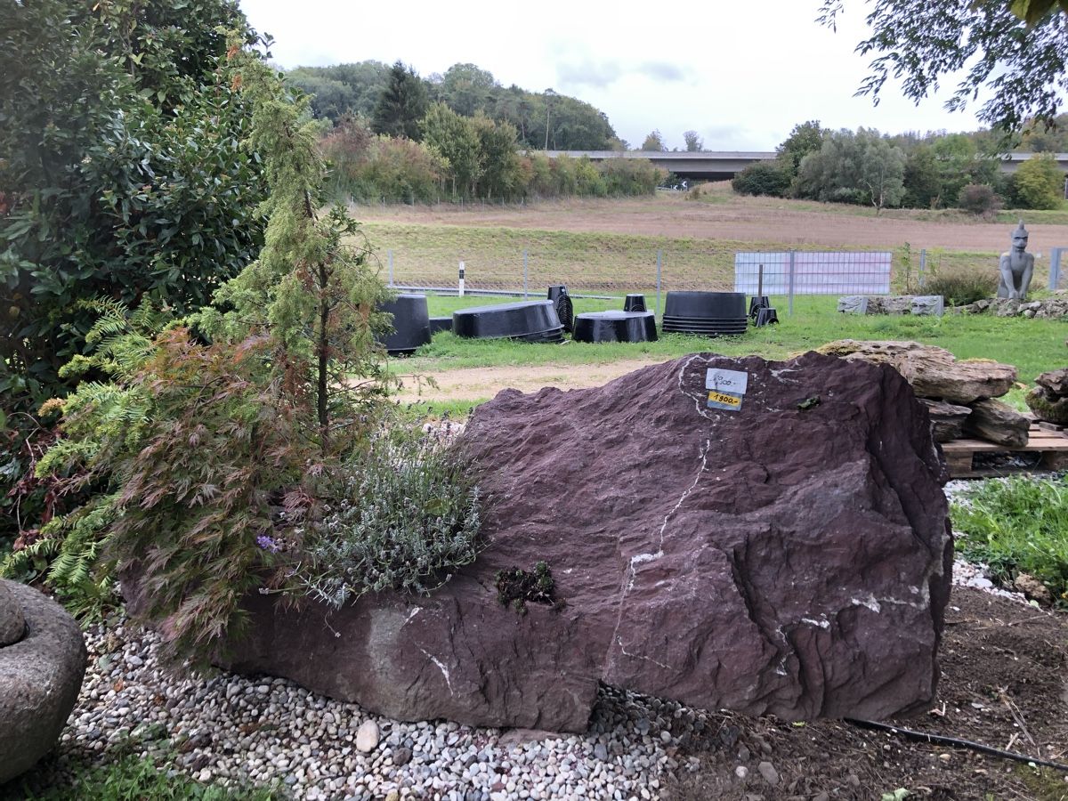 Findling Naturstein Gartenfelsen aus der Schweiz 1 Tonne (Neu (gemäss ...